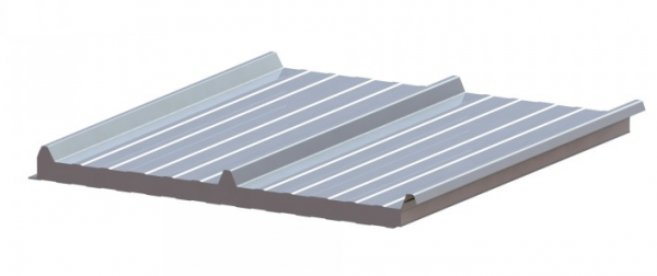 Panel Sandwich Sin Juntas 3 Grecas – Polimerlux